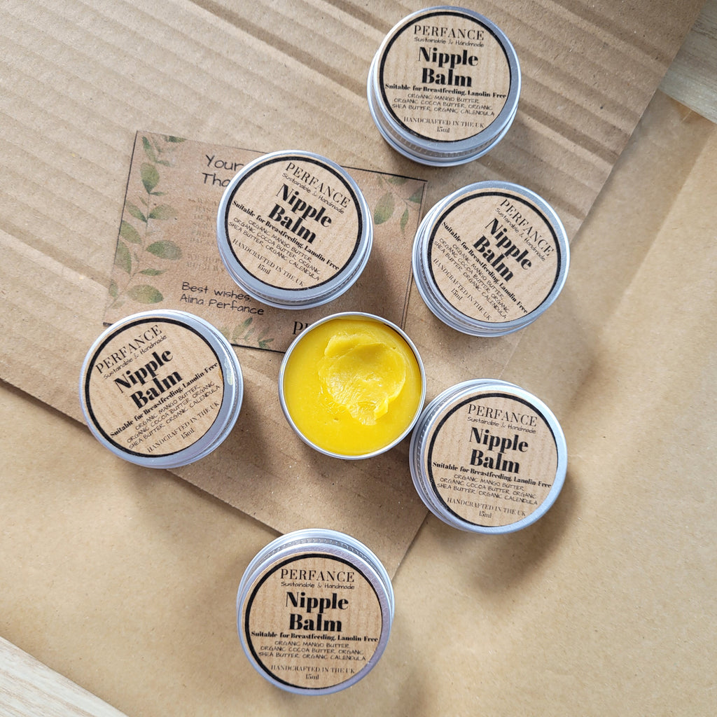 Nipple Balm - Nursing Cream heaven, Lanolin Free with Organic Butters ...